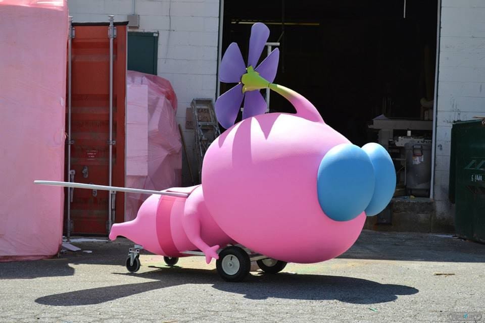 ¡Nintendo Canadá se monta un Pikmin Alado gigante! Y esperan volar con ...