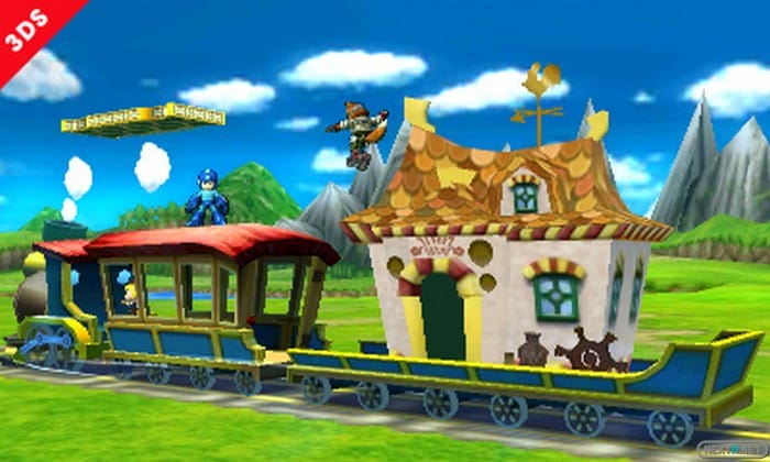 El tren de The Legend of Zelda: Spirit Tracks en Super Smash Bros ...