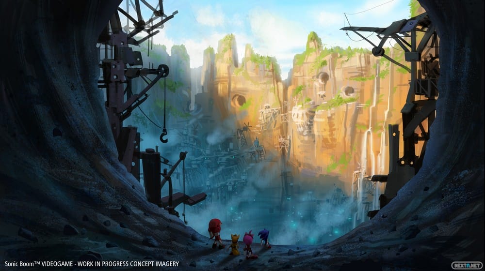 Imagen desarrollo de Sonic Boom en Wii U usando DirectX 11