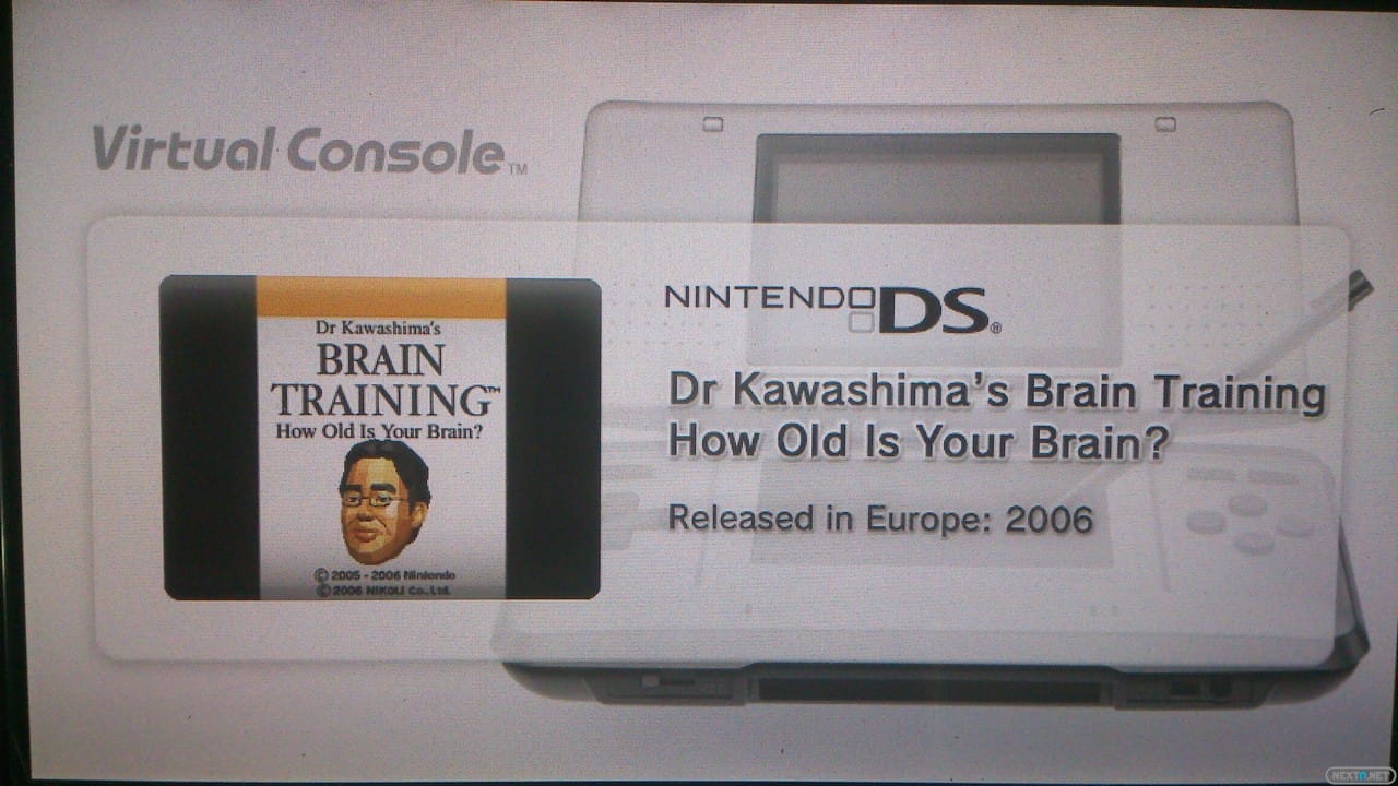 Brain Training gratis en la eShop europea de Wii U