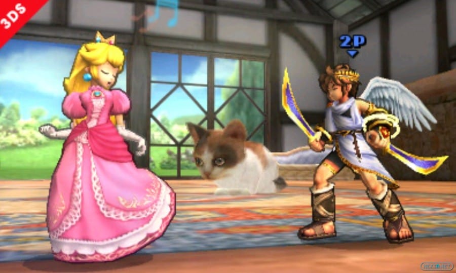 Adorables gatitos en el escenario Nintendogs exclusivo de Super Smash ...