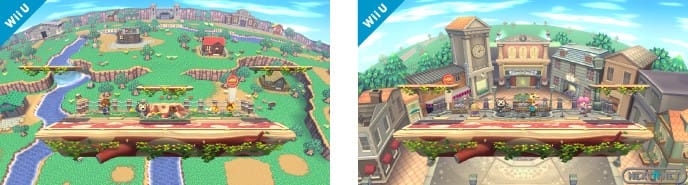 Información escenarios de Smash Bros for 3DS & Wii U
