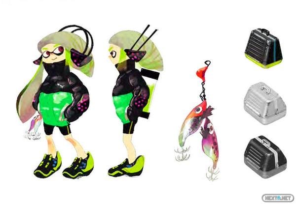 Guía oficial Splatoon: Ojeando algunos de sus artworks