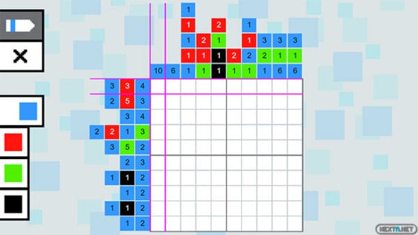 Pic-a-Pix Color, la versión en color de Picross, muy pronto en 3DS y Wii U
