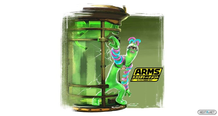 Helix, nuevo personaje de ARMS. Tráiler, imágenes y detalles