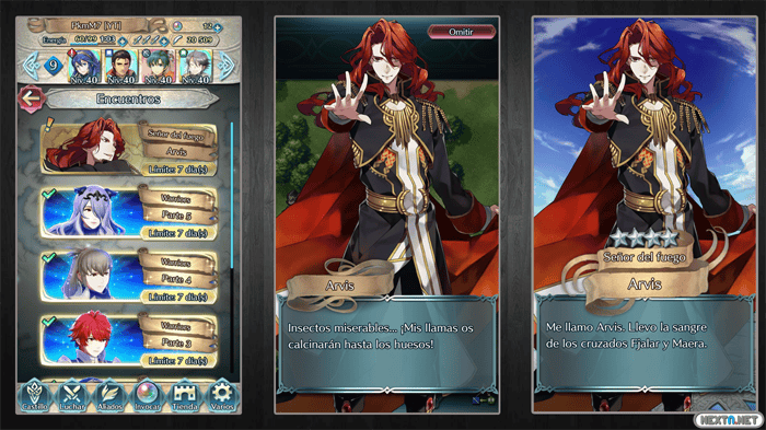 Arvis, Señor del fuego, aterriza en Fire Emblem Heroes