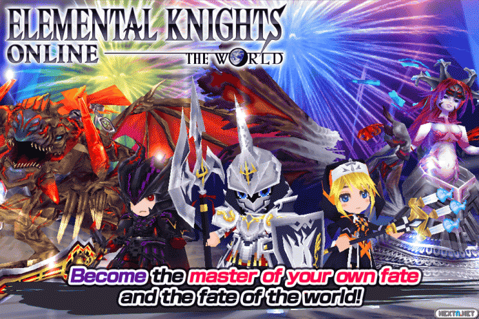 El MMORPG Elemental Knights Online se viene a Switch