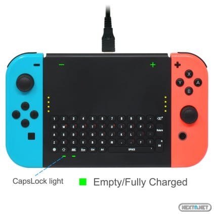 Fyoung Tech anuncia un grip-teclado inalámbrico para Nintendo Switch