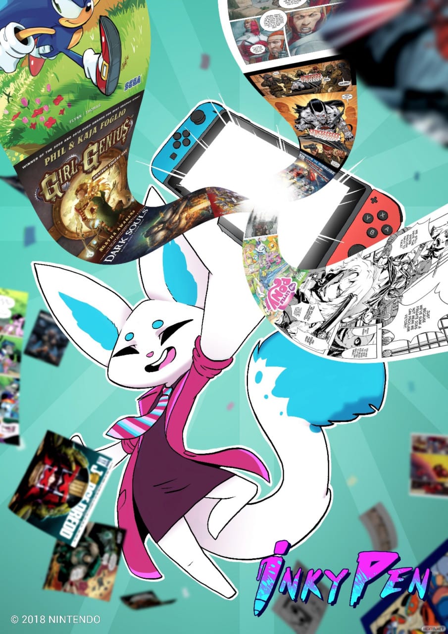 InkyPen, la nueva app para leer cómics en nuestra Nintendo Switch