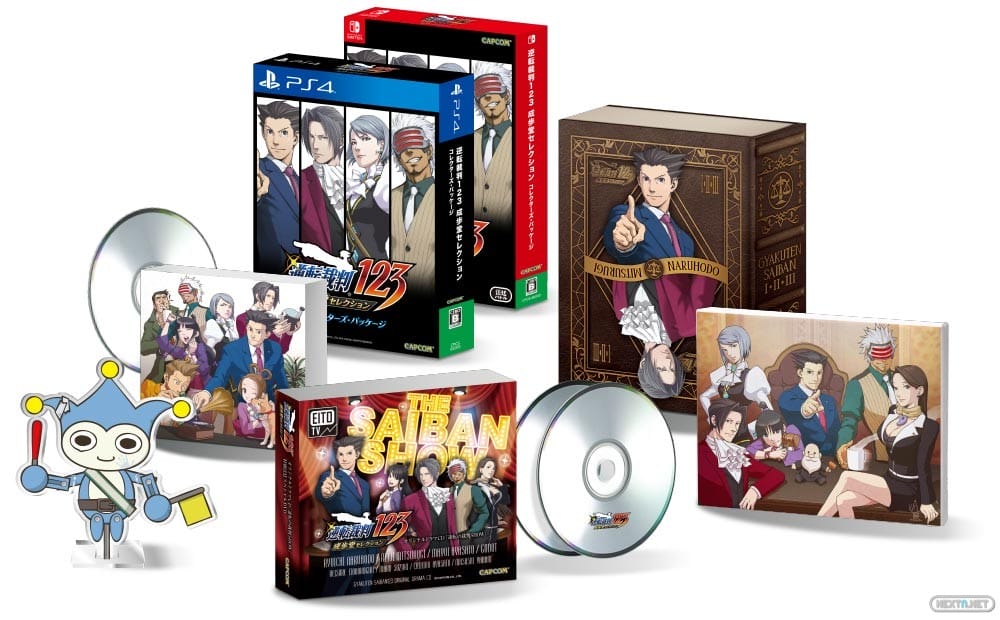 Phoenix Wright AC Trilogy: Fecha y ediciones físicas en Japón
