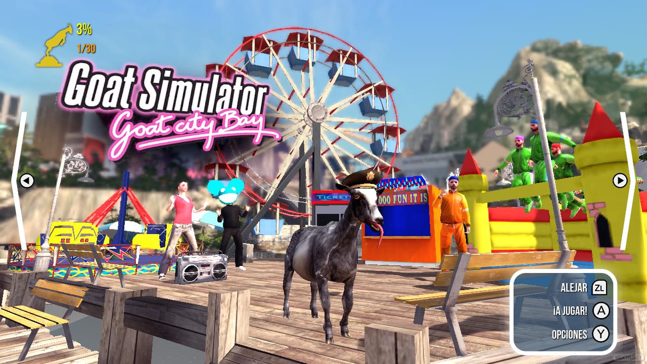 Análisis Goat Simulator: the GOATY - Nintendo Switch