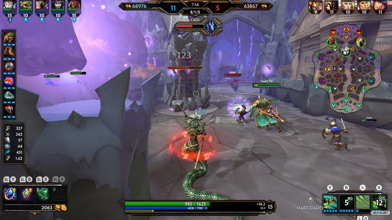 SMITE - Análisis (Nintendo Switch). La batalla de los dioses