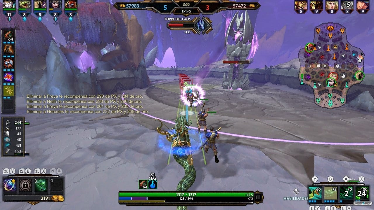 SMITE - Análisis (Nintendo Switch). La batalla de los dioses