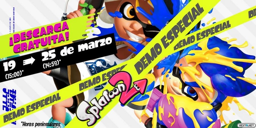 Empápate de tinta con la nueva demo de Splatoon 2