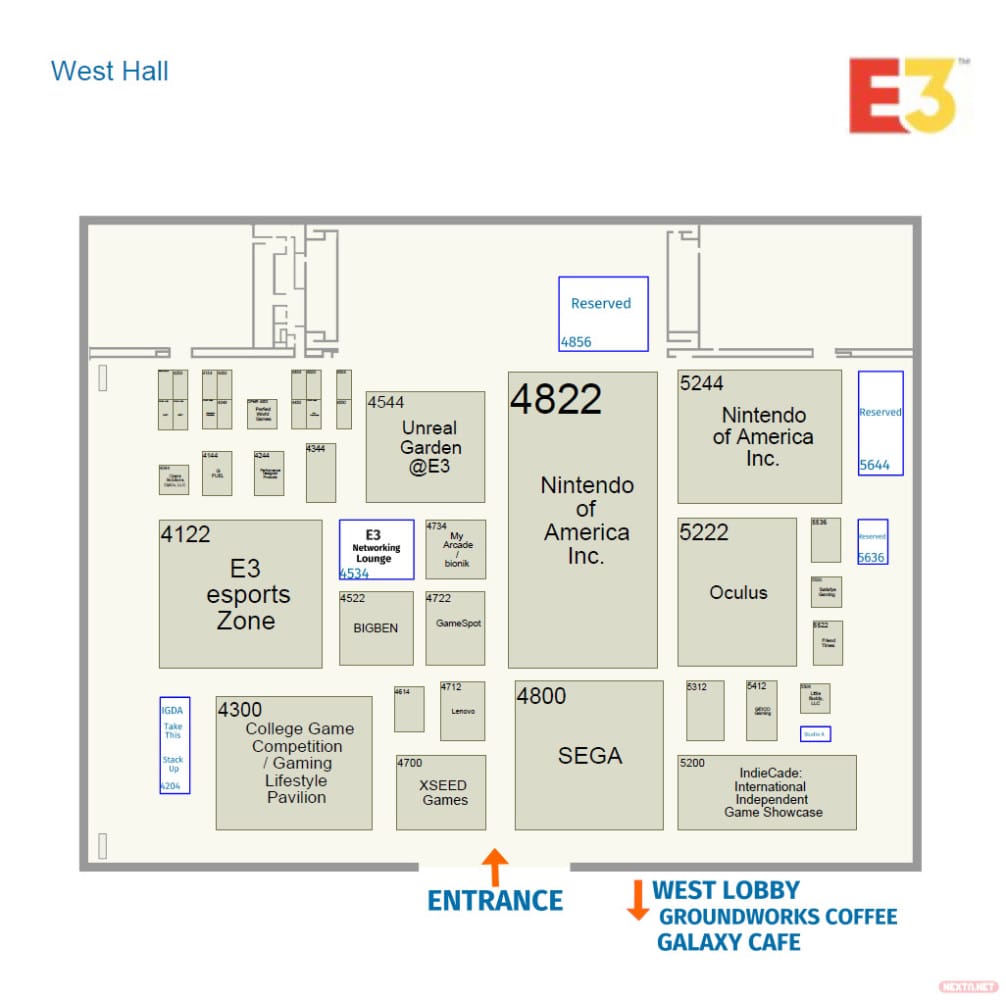 Planos E3 2019. ¿Cómo se redistribuye la feria con la ausencia de Sony?