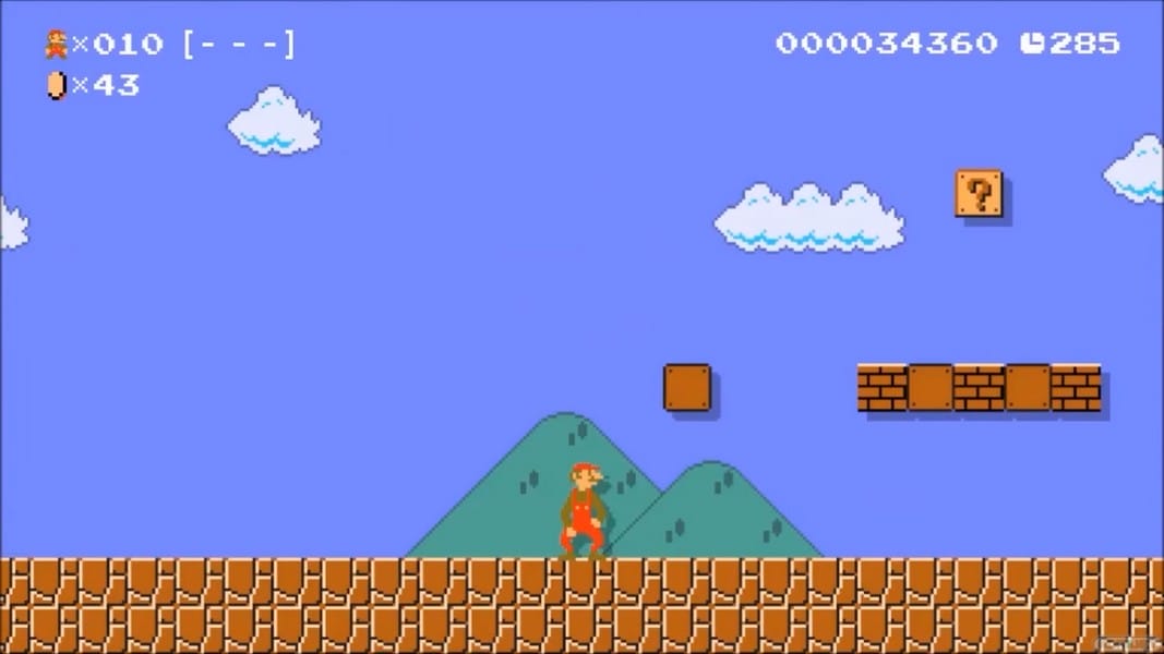 Mario flaco hace acto de presencia en Super Mario Maker 2