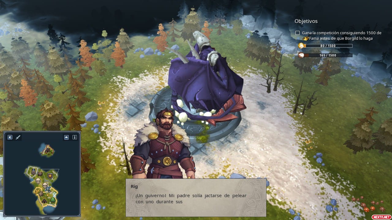 Análisis Northgard - Nintendo Switch. Estrategia vikinga con personalidad