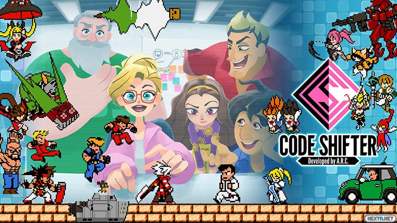 Code Shifter anunciado para Switch, ¡reunión de estrellas en 8 bits!
