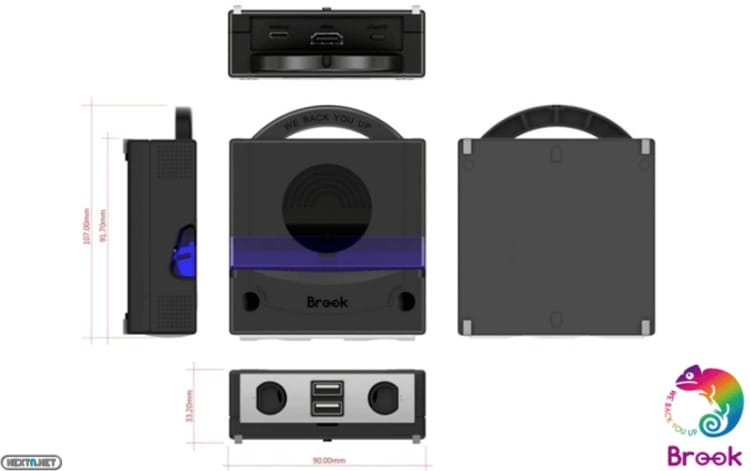 Brook Gaming presenta un dock para Switch con forma de GameCube
