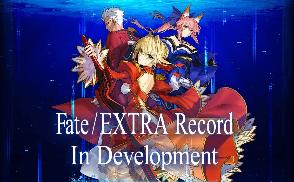 TYPE-MOON studio BB anuncia Fate/Extra Record