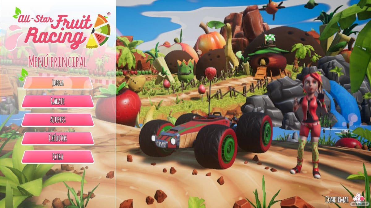 Análisis - All-Star Fruit Racing (Nintendo Switch). Las carreras son la ...