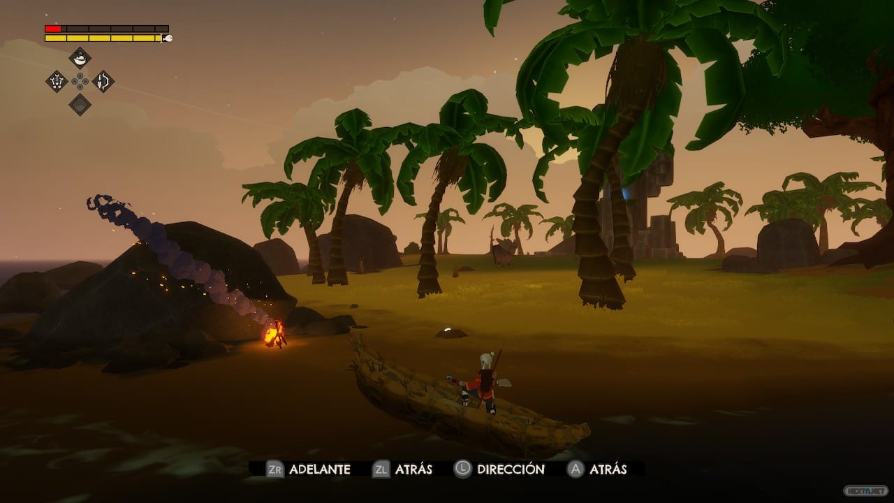 Análisis Windbound - Nintendo Switch. El viento salvaje empuja tu barco