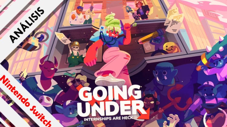 Análisis Going Under - Nintendo Switch. Emprendiendo a tortazos