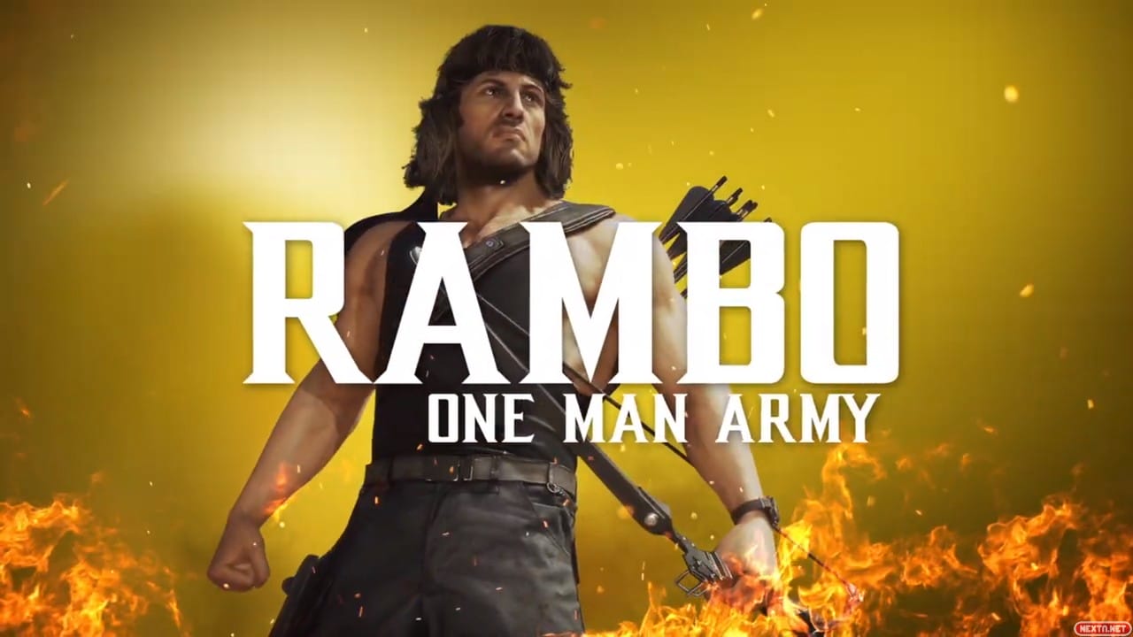 Rambo protagoniza un nuevo tráiler de Mortal Kombat 11... ¡ratatatatata!