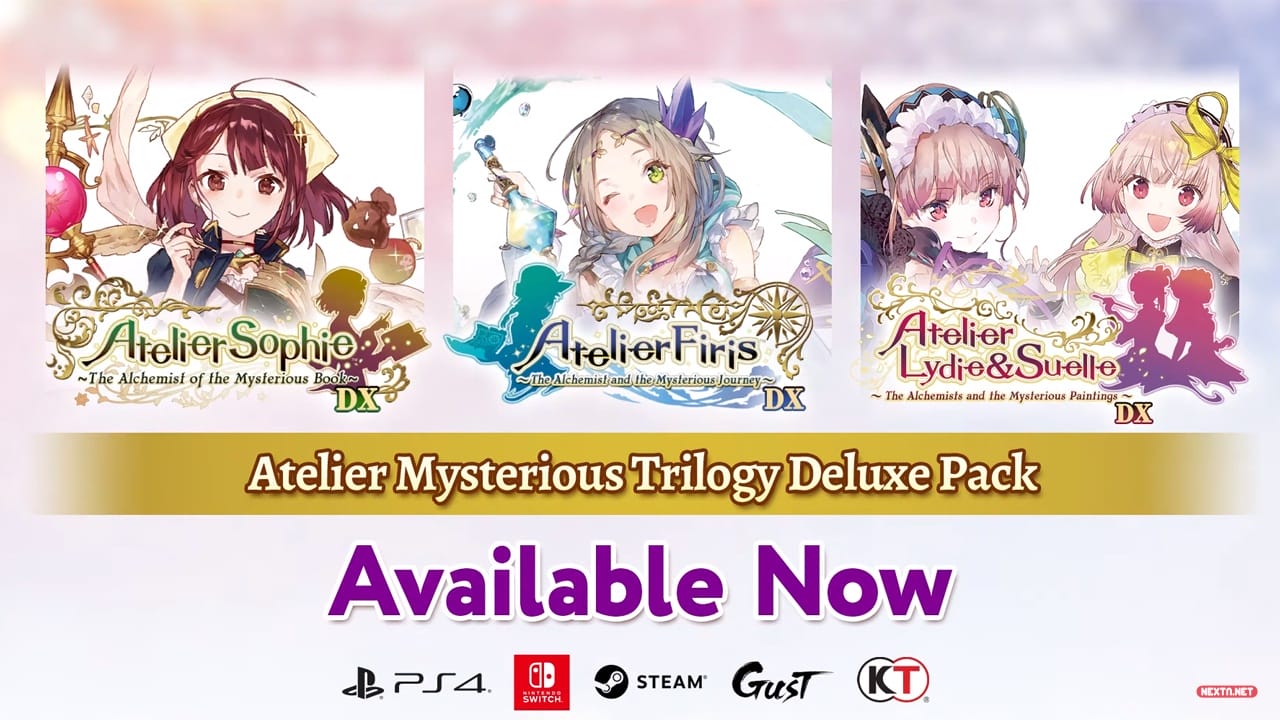 Atelier Mysterious Trilogy Deluxe Pack estrena tráiler de lanzamiento