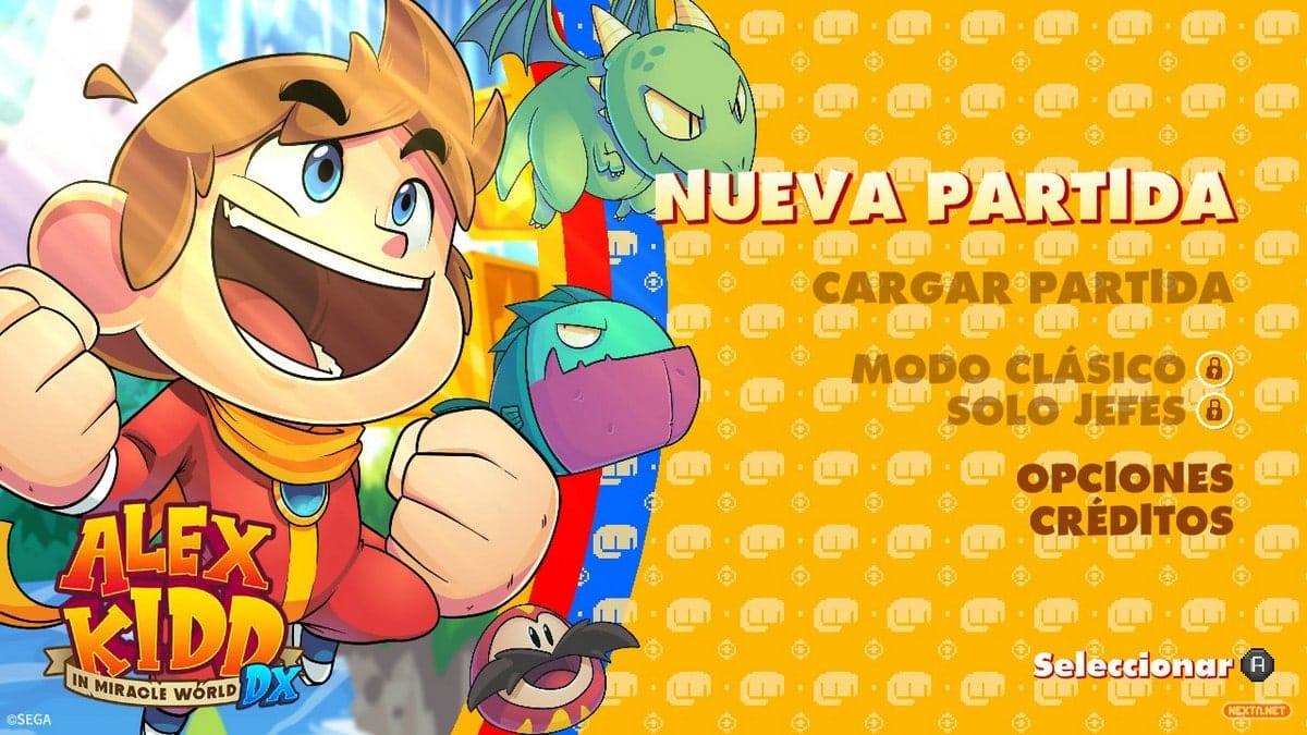 Alex Kidd in Miracle World DX añade ratón in-game como medida inclusiva