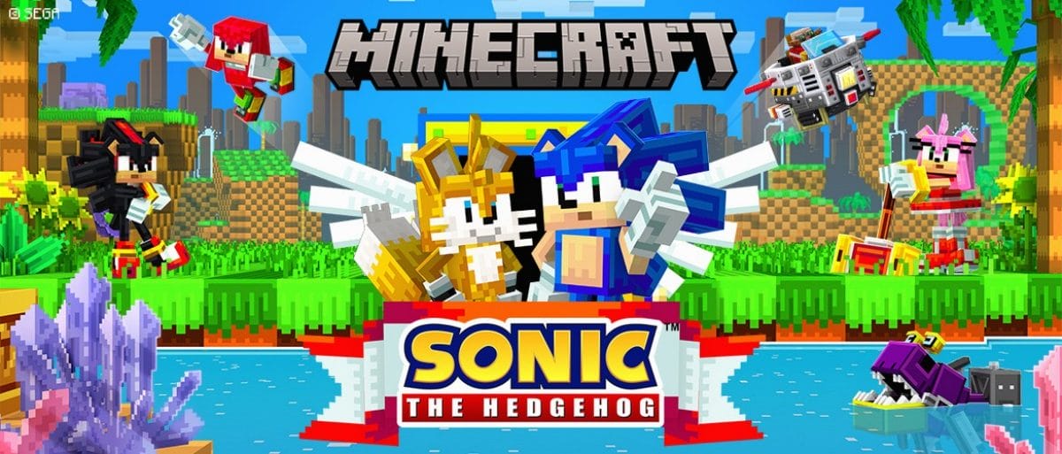 Minecraft amplía el contenido de Sonic The Hedgehog