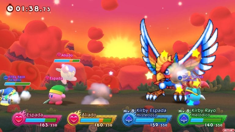 Análisis Kirby Fighters 2 - Nintendo Switch. ¡Una bola que reparte golpes!