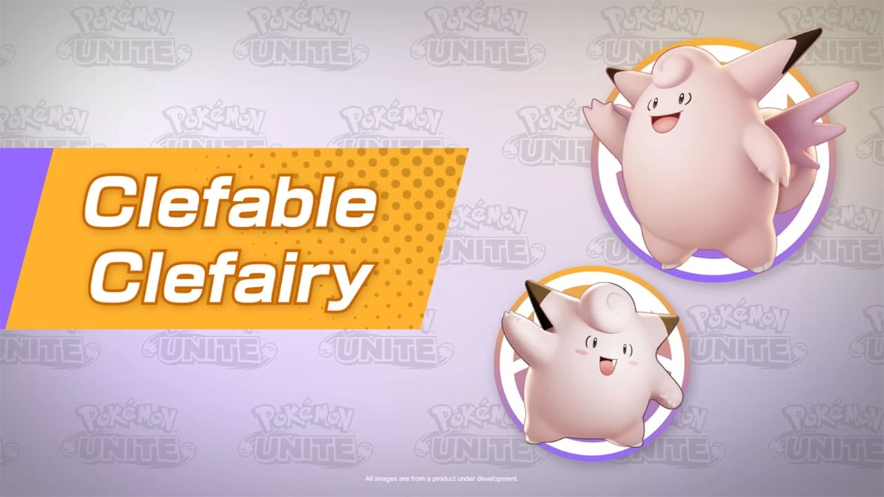 Clefable, junto a Clefairy, llegarán a Pokémon UNITE en octubre