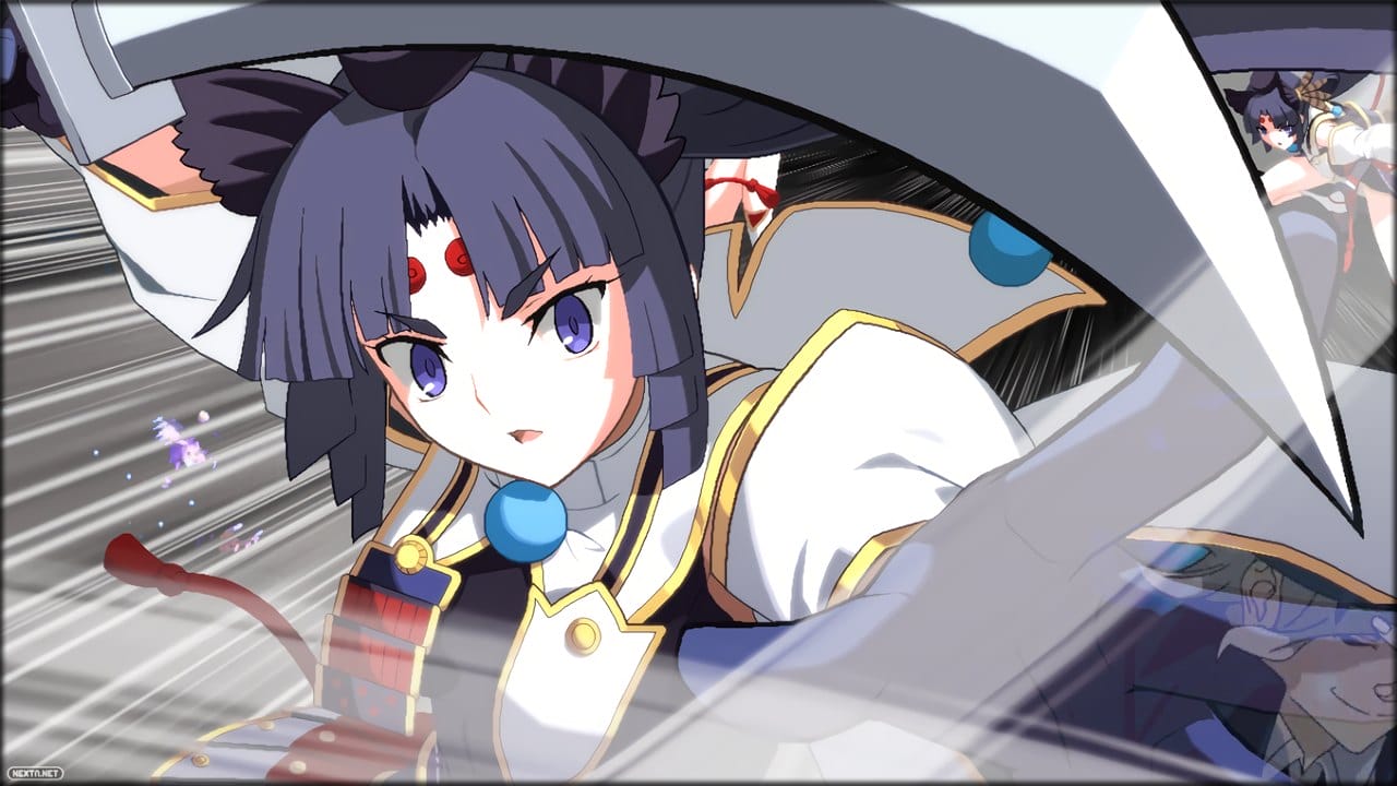 Edmond y Ushiwakamaru se lucen en Melty Blood: Type Lumina