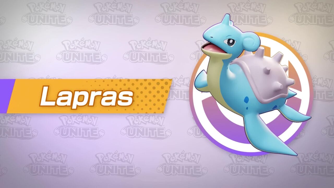 Lapras, nuevo Pokémon defensor, surfea hasta Pokémon UNITE