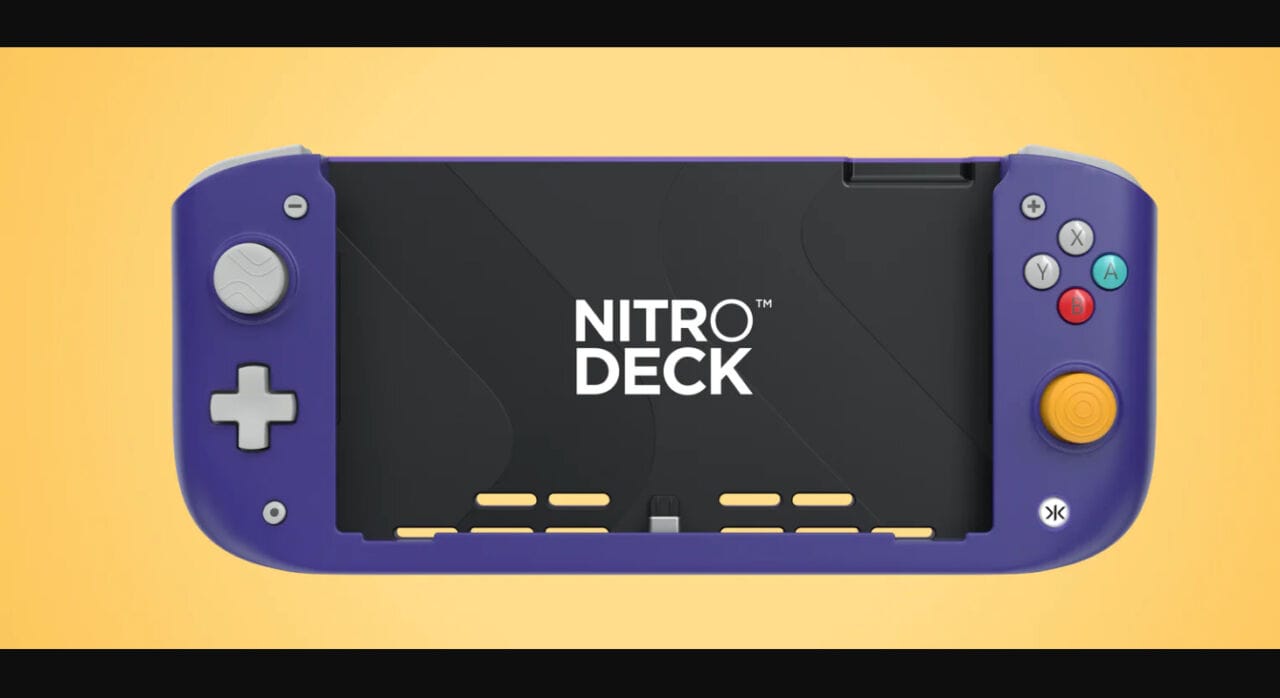 Así es el Nitro Deck, el nuevo mando para Nintendo Switch