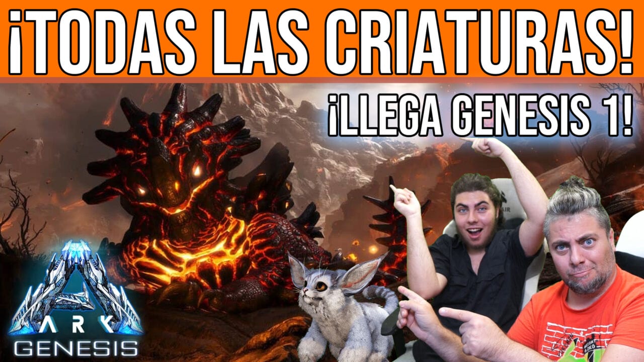 Todas las criaturas que llegan con Génesis a ARK Switch