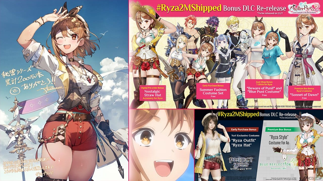 La saga de Atelier Ryza celebra los 2 millones de ventas con DLC