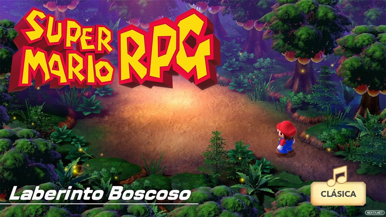 Super Mario RPG lanza un vídeo con sus opciones musicales