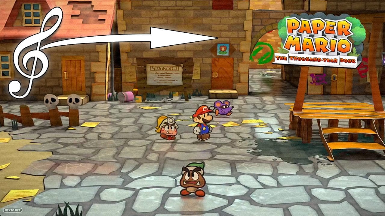 Paper Mario: La puerta milenaria saca una muestra de su BSO