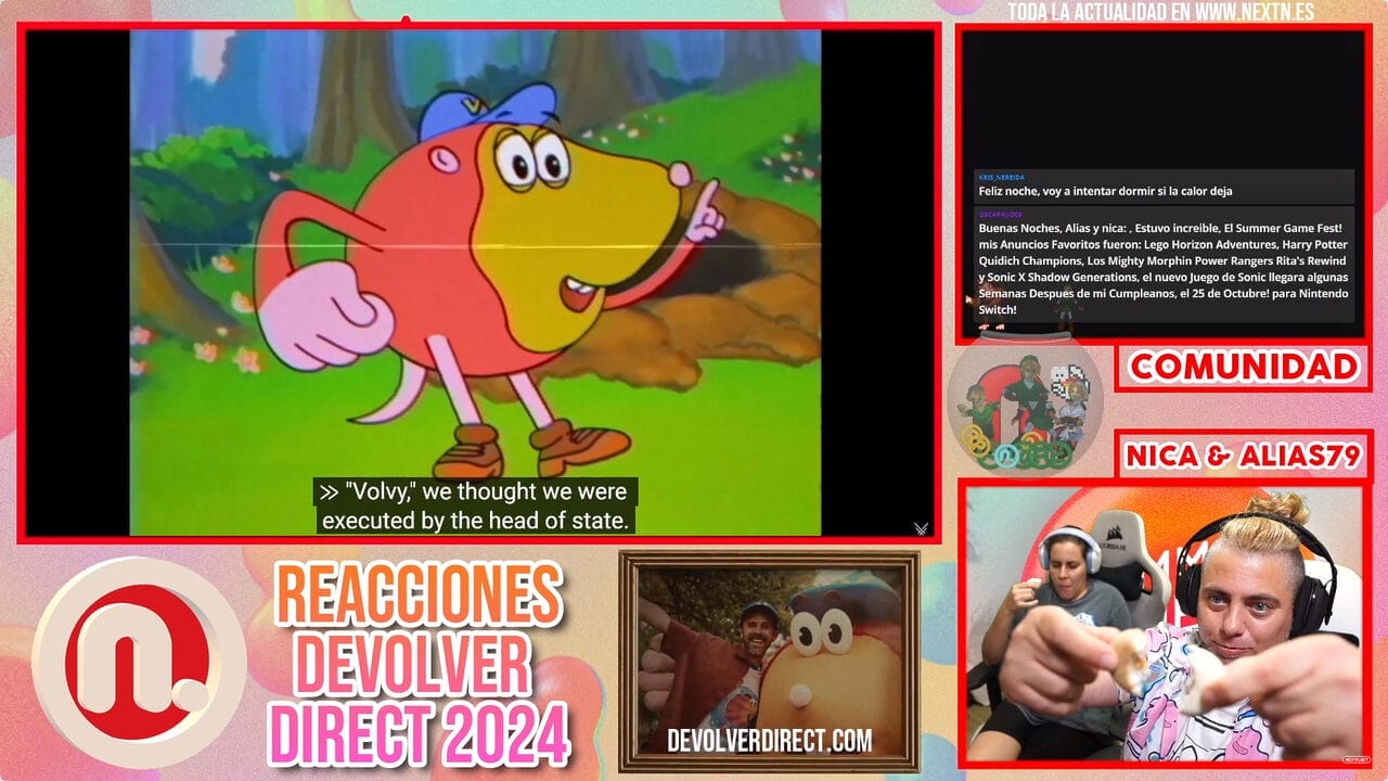 Reacciones Devolver Direct 2024. El regreso (otra vez) de Volvy