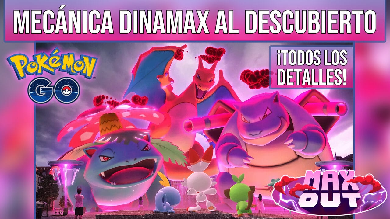 Pokémon GO: funcionamiento de combates Dinamax. ¡Toda la info!