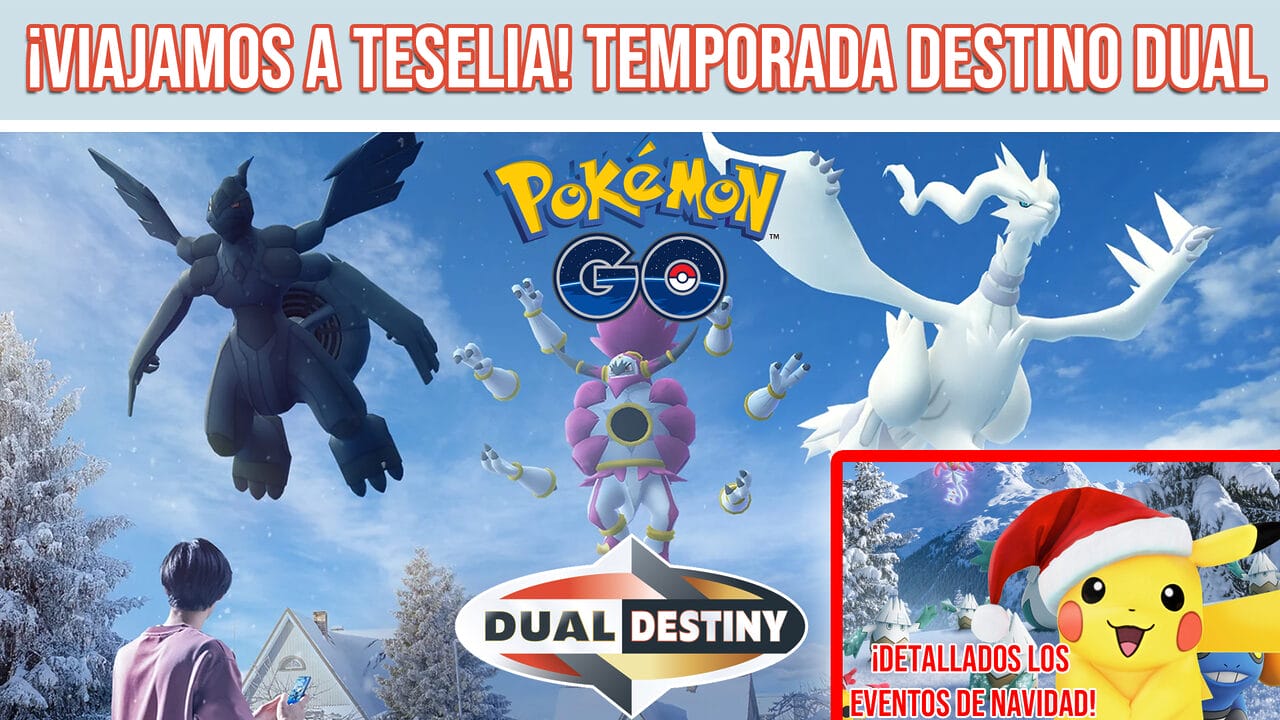 Pokémon GO temporada Destino Dual. ¡Todos los detalles!