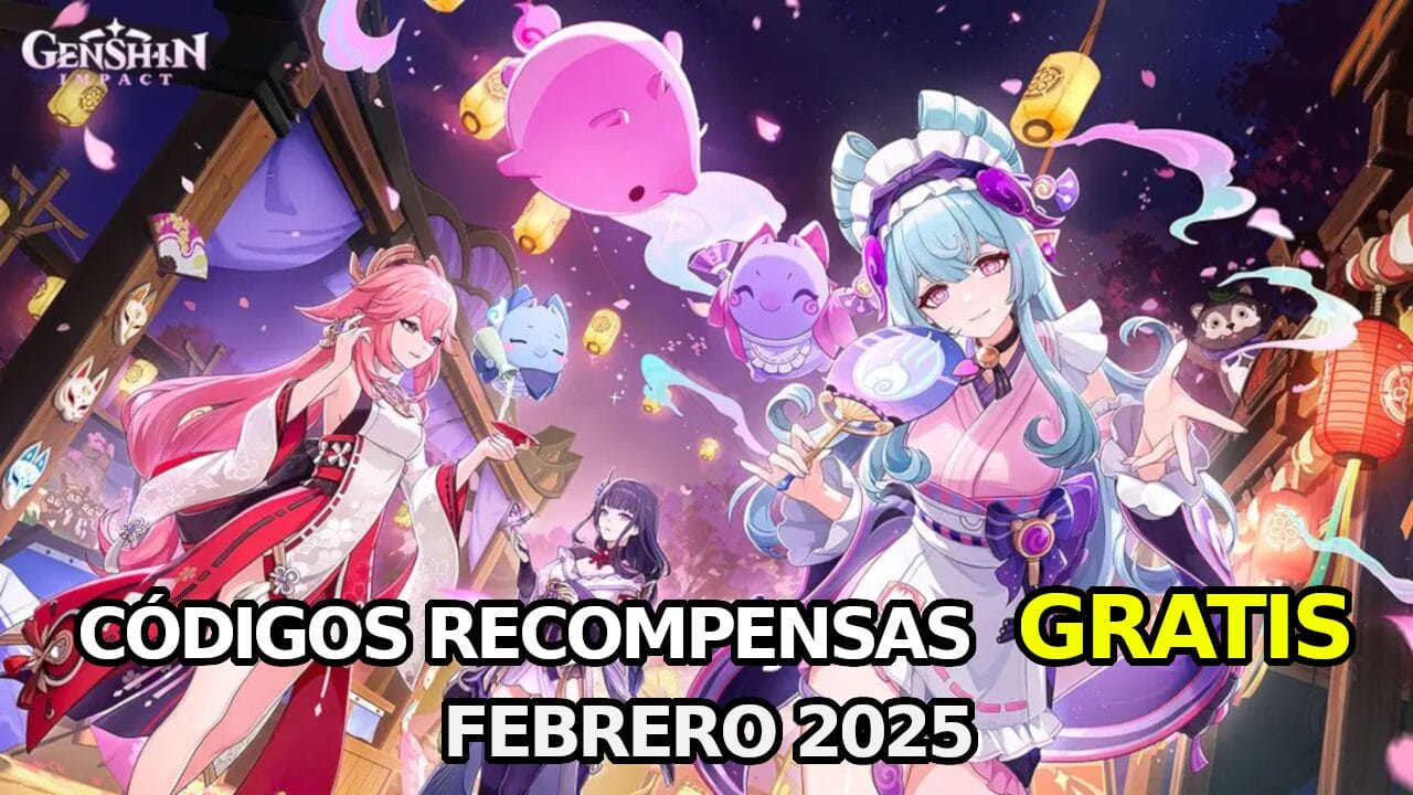 Genshin Impact códigos febrero 2025