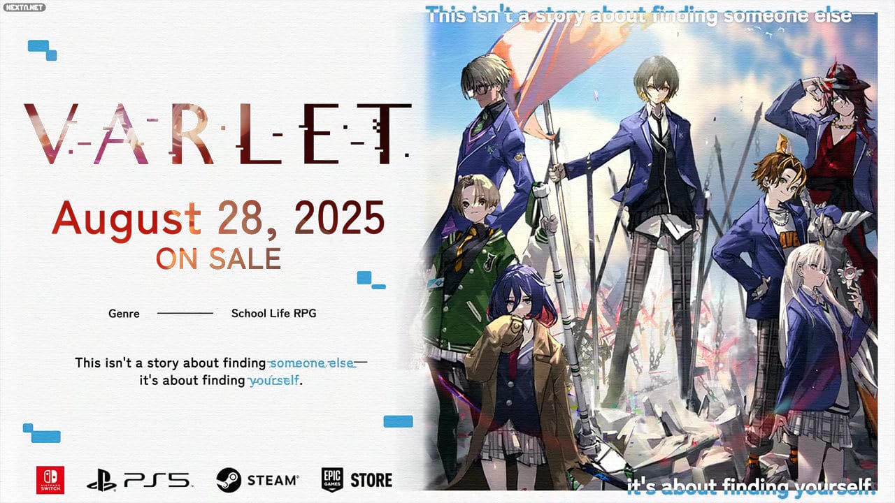 FuRyu anuncia Varlet, un JRPG que se lanzará el 28 de agosto