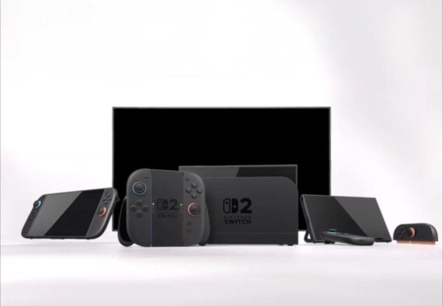 Vemos el menú principal de Nintendo Switch 2 y su eShop